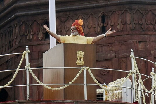 Modi Keeps Promise, Delivers His Shortest Red Fort Speech