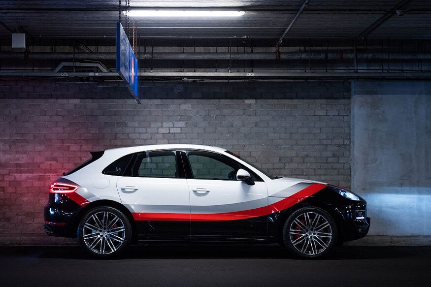 Porsche Macan Turbo With Performance Package Gets New Livery Paint