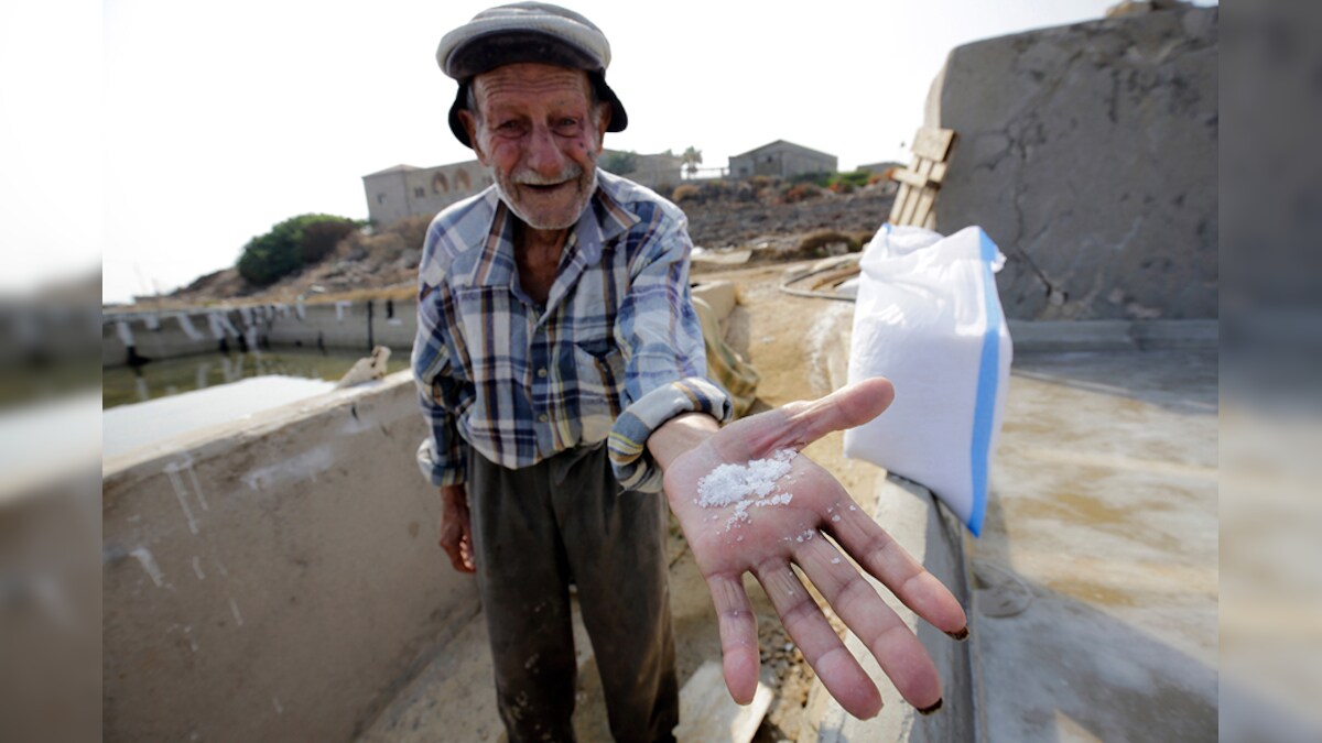 Across Syrian Border, Lebanese Salt Farmers Weep Over Their Drying ...