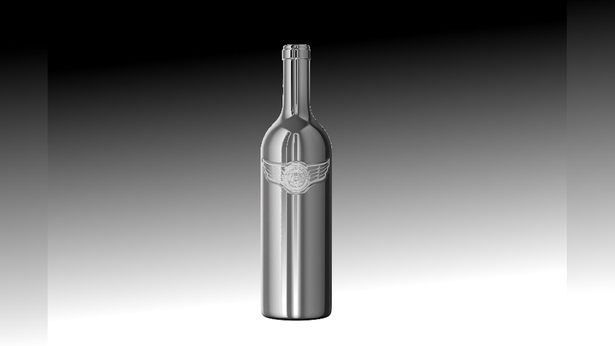 Chromed-Glass Wine Bottle Debuts As World First - News18