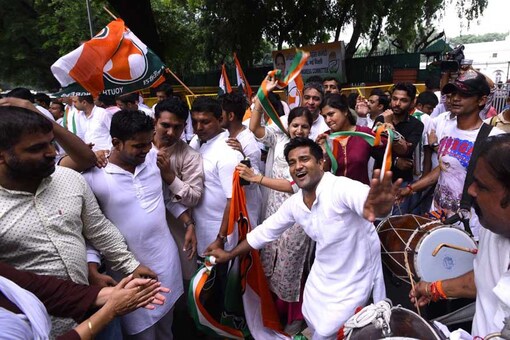 Congress Hails NSUI Victory in Delhi University Polls - News18
