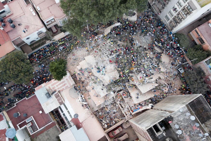 Earthquake Strikes Mexico City - News18