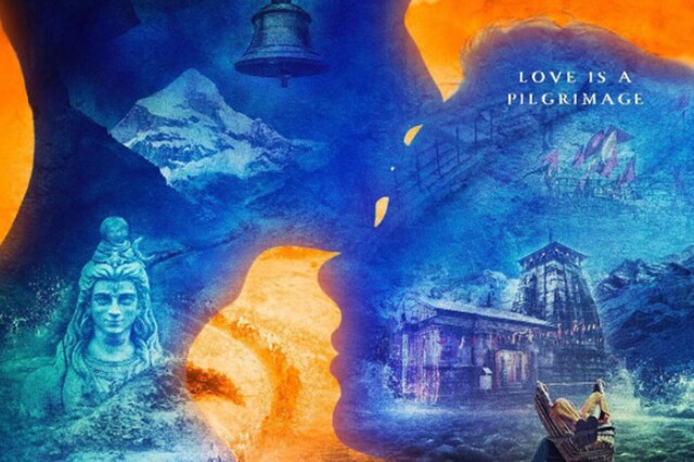 Kedarnath First Poster Features Silhouette of Much In-Love Sushant ...