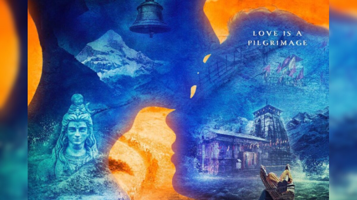 Kedarnath First Poster Features Silhouette of Much In-Love Sushant ...