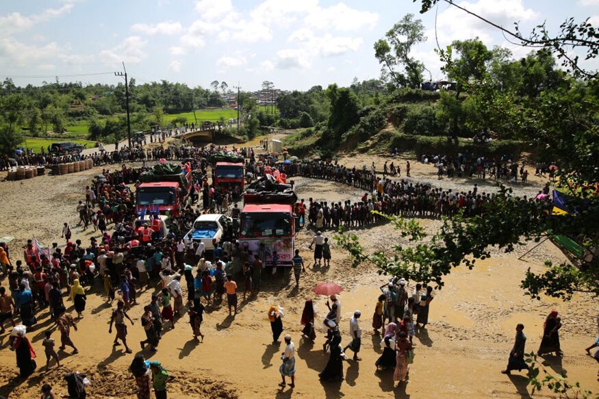 Fires Rage in Rakhine as Myanmar Army Blames Rohingya for Mosque Blast ...