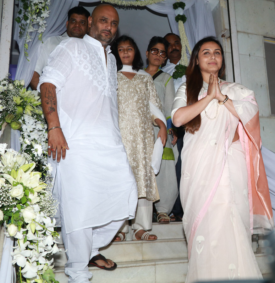 Rani Mukerji's Father Ram Mukherjee's Prayer Meet