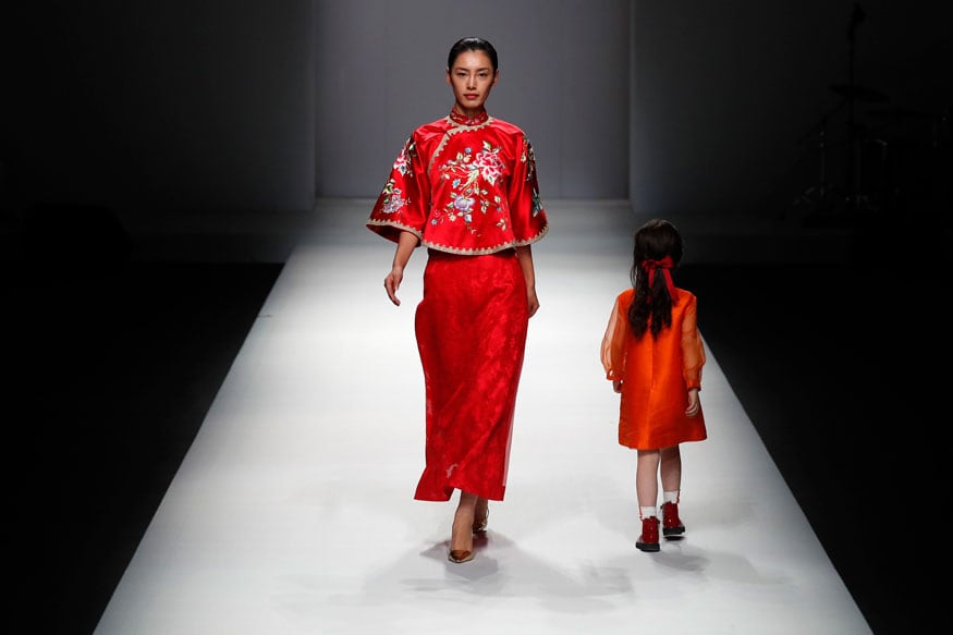 Cute Kids Walk The Ramp at China Fashion Week 2018 - News18