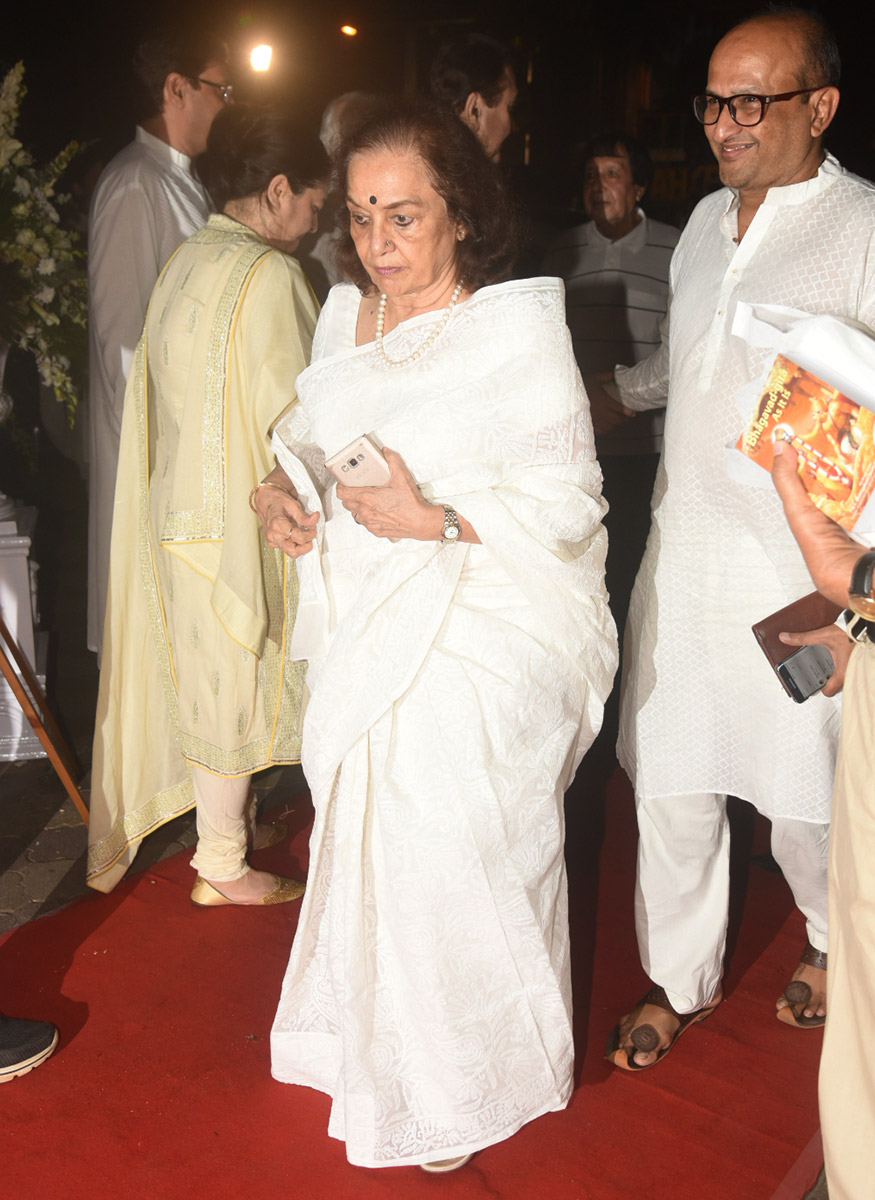 Rani Mukerji's Father Ram Mukherjee's Prayer Meet