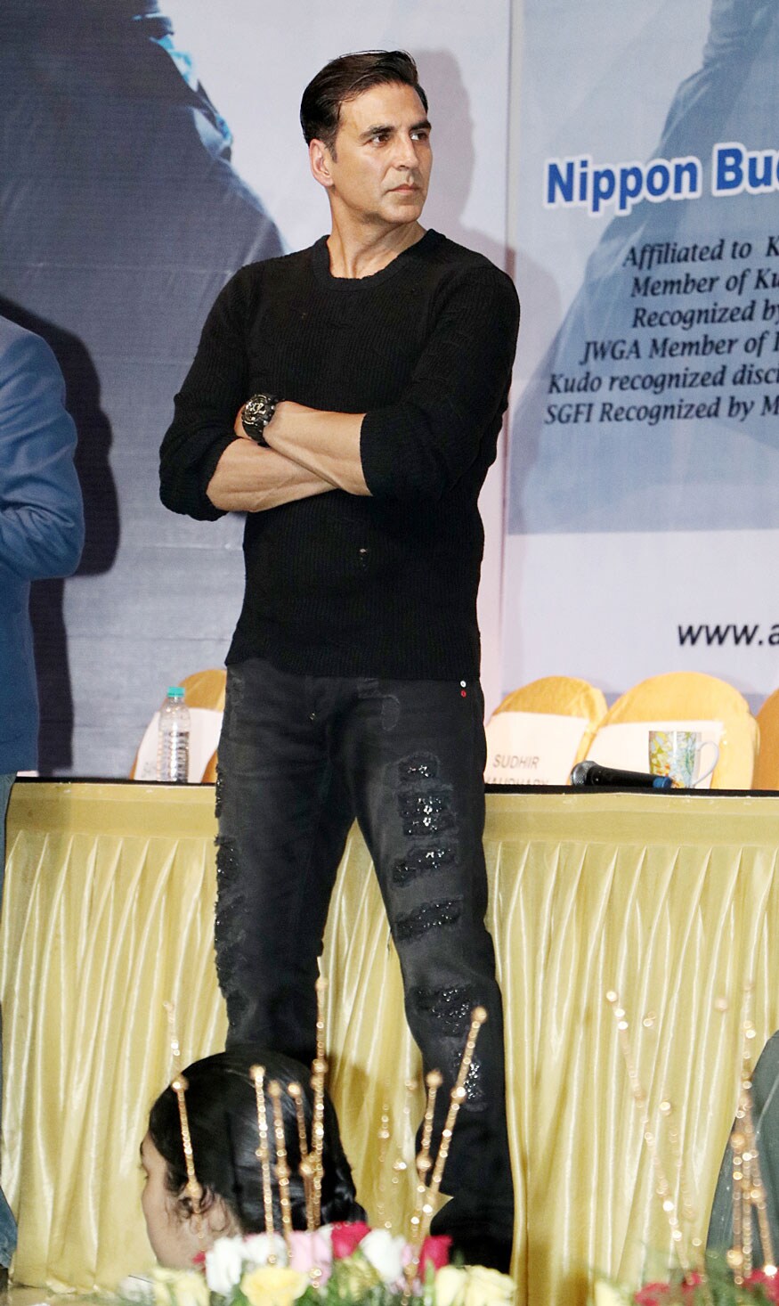 Katrina Kaif, Akshay Kumar at World's Biggest Kudo Tournament - News18
