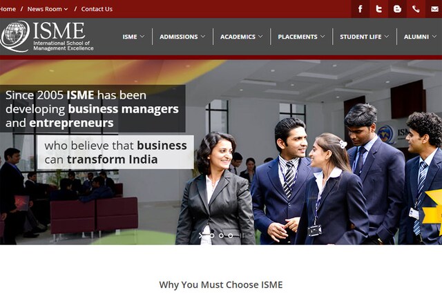 ISME MBA and PGDM 2018 Application Process Begins at isme.in - News18
