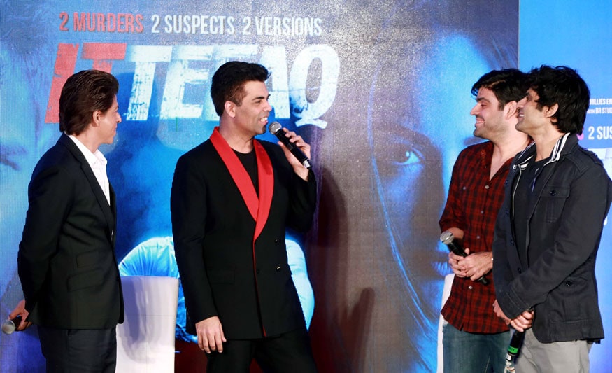 Shah Rukh Khan promotes Sidharth, Sonakshi's Ittefaq - News18