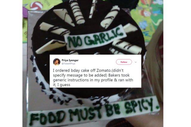 This Hilarious Cake Delivery Goof-Up By Zomato Has A Sweet Ending - News18