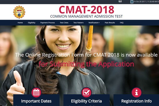 CMAT 2018 Online Application Process Begins at aicte-cmat.in - News18