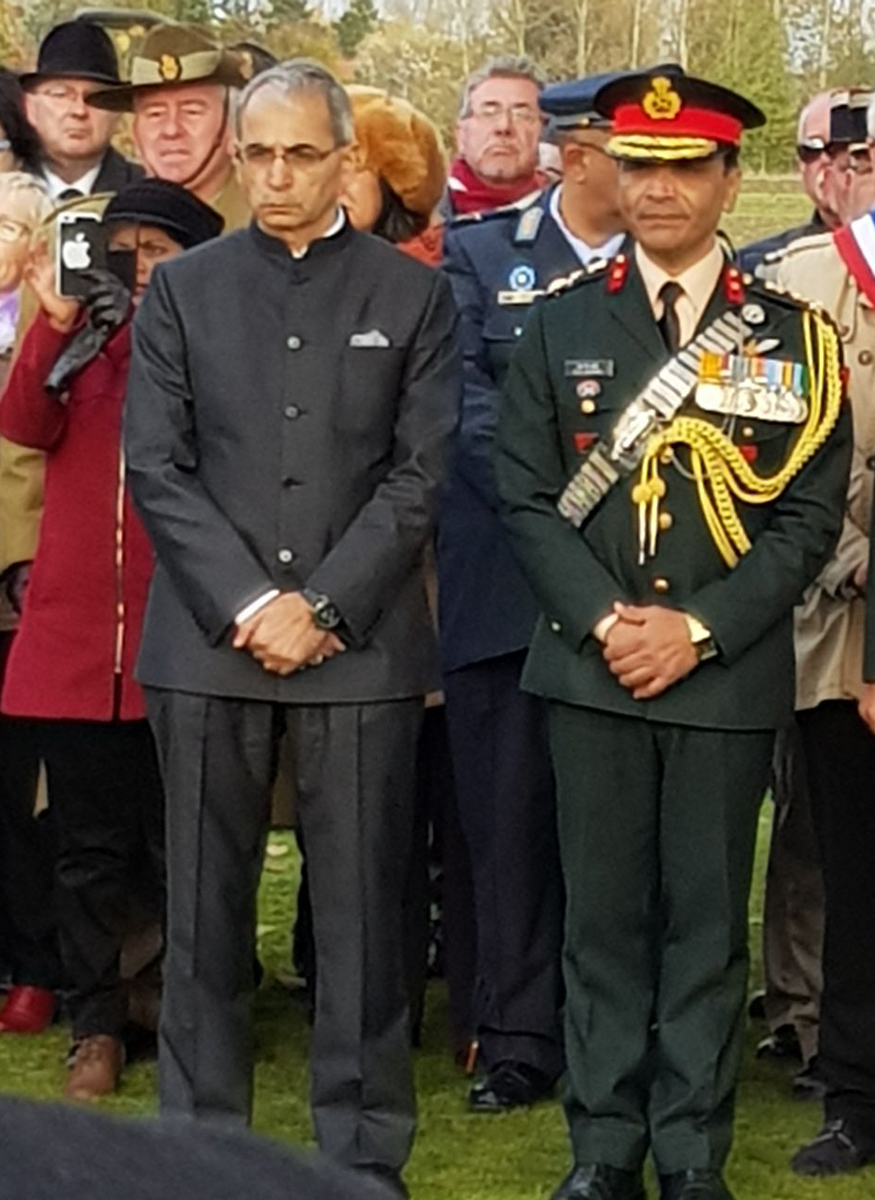 WW-I Martyred Indian Army Soldiers’ Burial Ceremony - News18