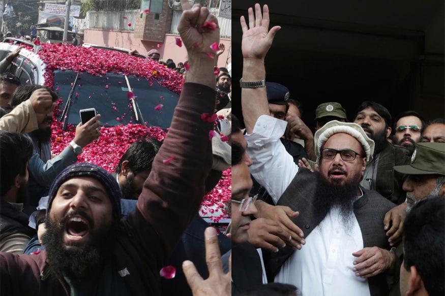 26/11 Mastermind Hafiz Saeed gets a hero's welcome: See Pics - News18