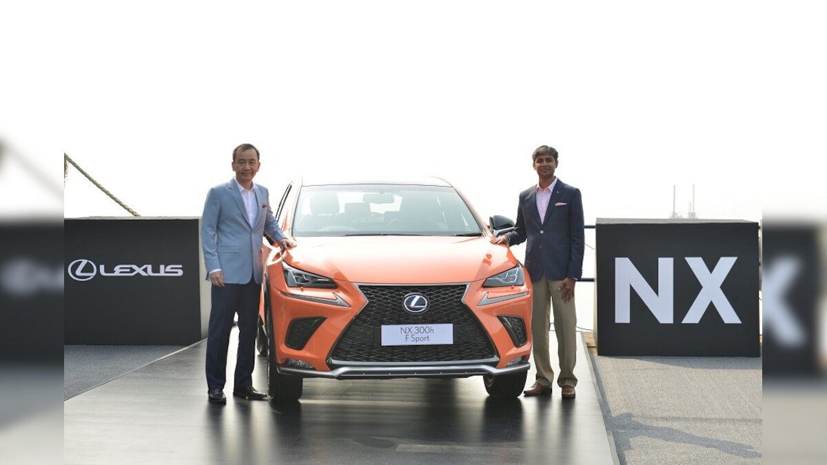 Lexus India Unveils NX300h Hybrid-Electric SUV