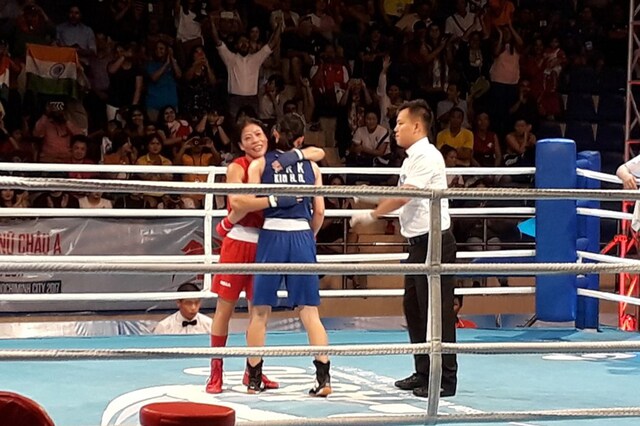 Mary Kom Wins Gold, Becomes Asian Boxing Champion for Fifth Time - News18