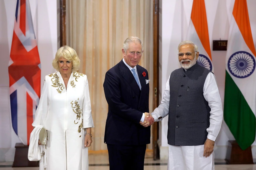 Prince Charles in India: Pays Homage at India Gate - News18