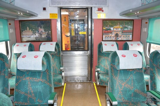 Railway Unveils Its First Refurbished Shatabdi Express Under Operation ...