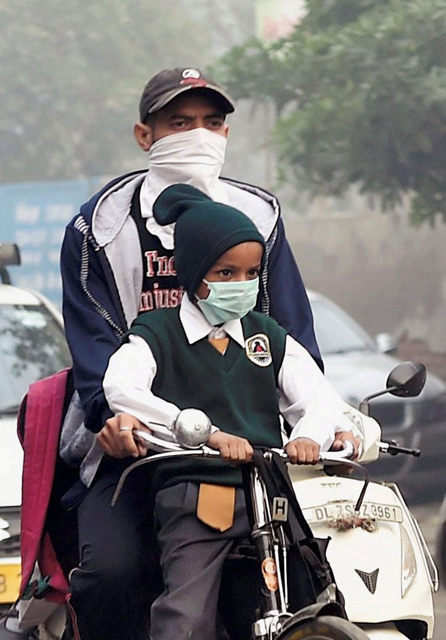 Delhi Smog: Kids March for Pollution Awareness - News18