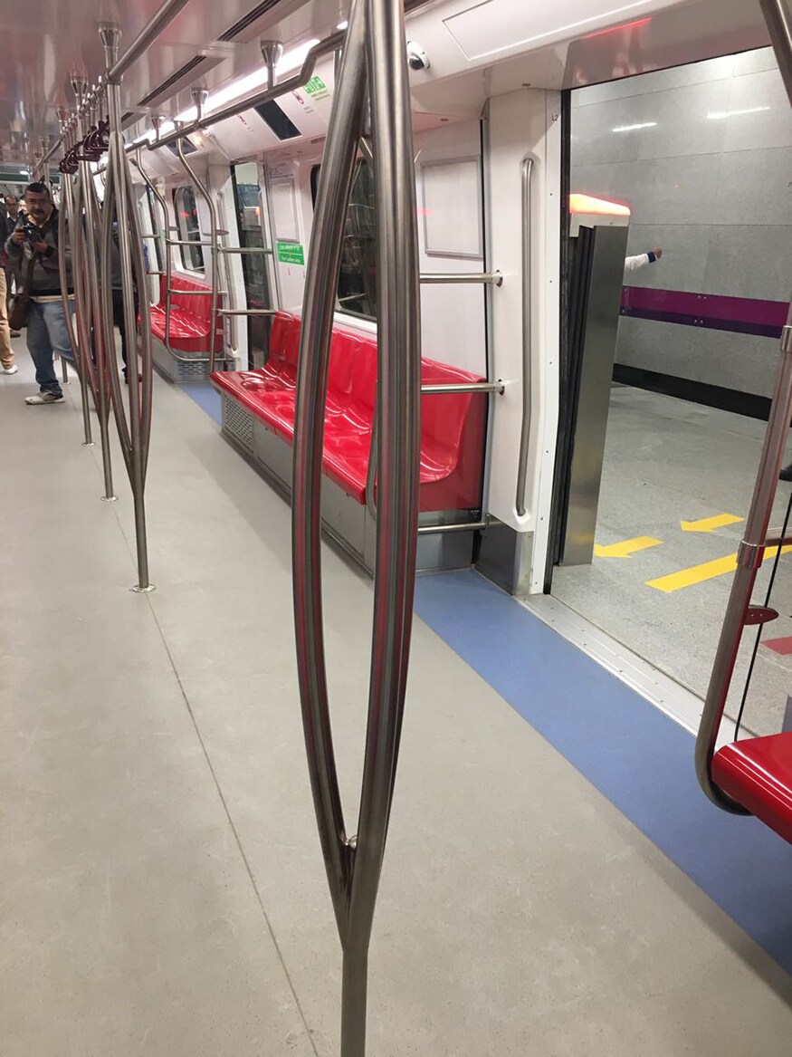Kalkaji to Botanical Garden: Magenta Line Trial in Full Swing - News18