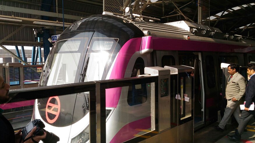 Kalkaji to Botanical Garden: Magenta Line Trial in Full Swing - News18