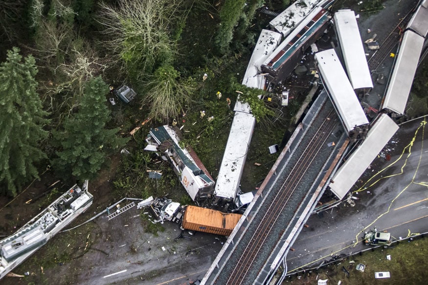 Amtrak Train Derails in Washington State: 3 Dead - News18