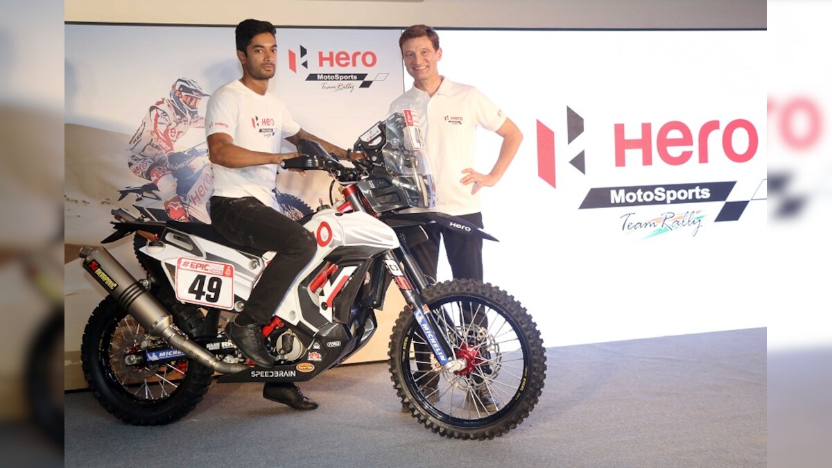 Hero MotoSports Showcases the New Hero RR 450 Rally Bike for the First ...