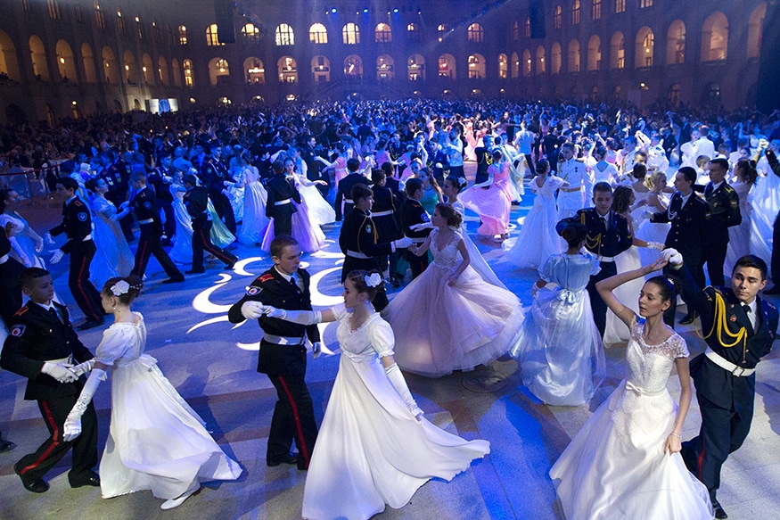 Military Students' Glam Up Annual Ball: Full of Discipline & Splendor ...