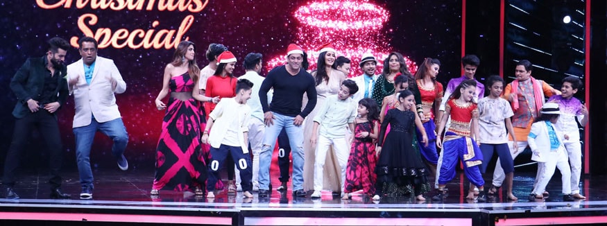Salman Khan Grooves With Katrina Kaif on Super Dancer 2 - News18