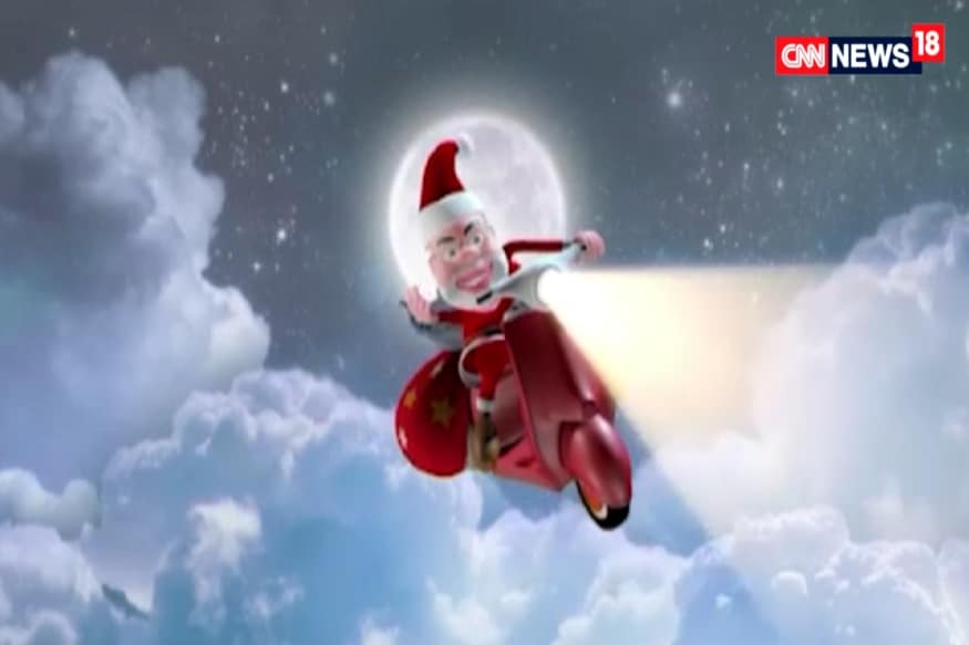 Breaking Toon: PM Modi Plays Santa - News18