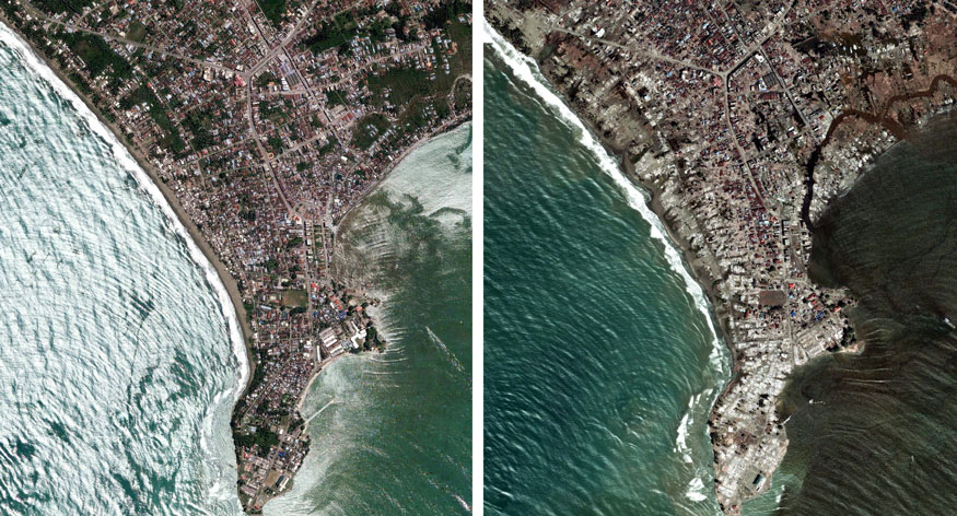 Before-And-After Pictures: The Scars of Indian Ocean Tsunami - News18