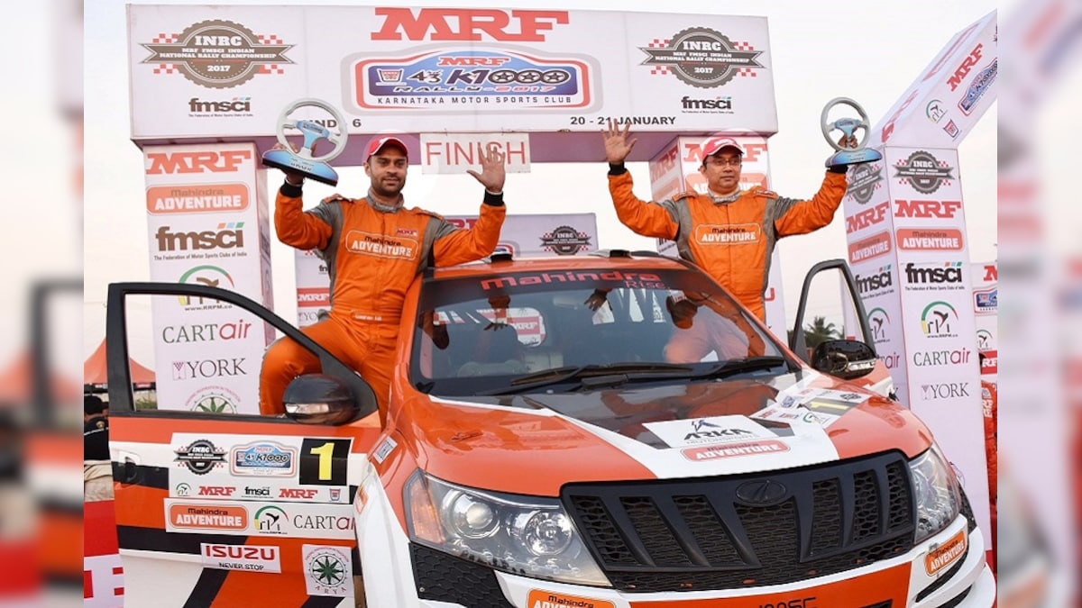 Mahindra Adventure Wins Indian National Rally Championship 2017