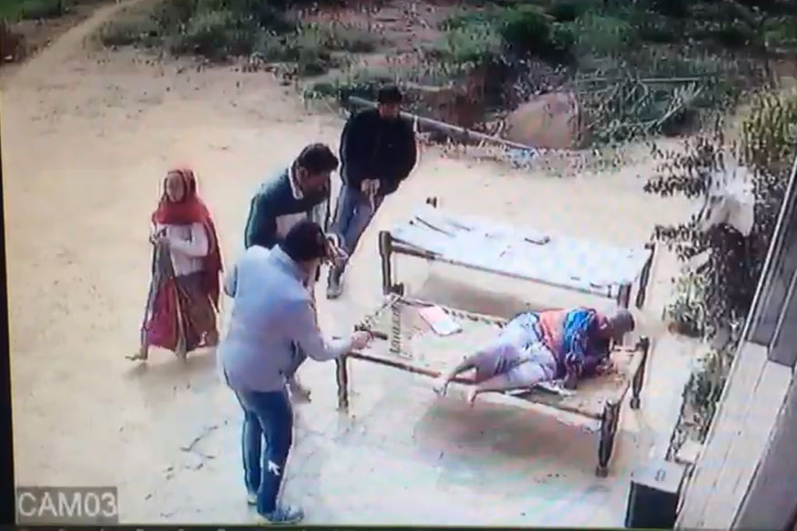 Mother-son Shot Dead Outside Their House in Meerut, Murder Caught on Tape