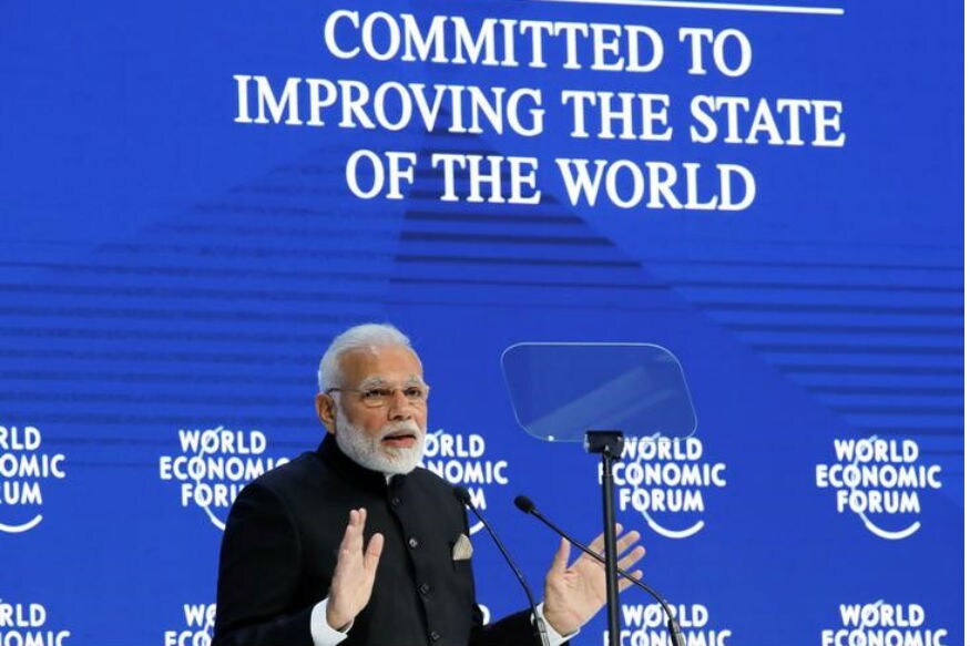 PM Modi Highlights Three Gravest Threats to Mankind During his Davos ...