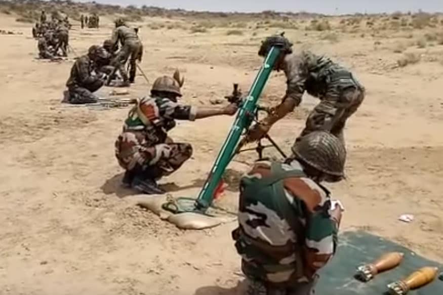 BSF Pounds Pak Positions Across IB With 9,000 Mortar Shells