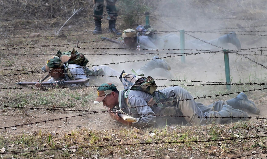In Photos: Military Training Demonstration in Bengaluru - News18