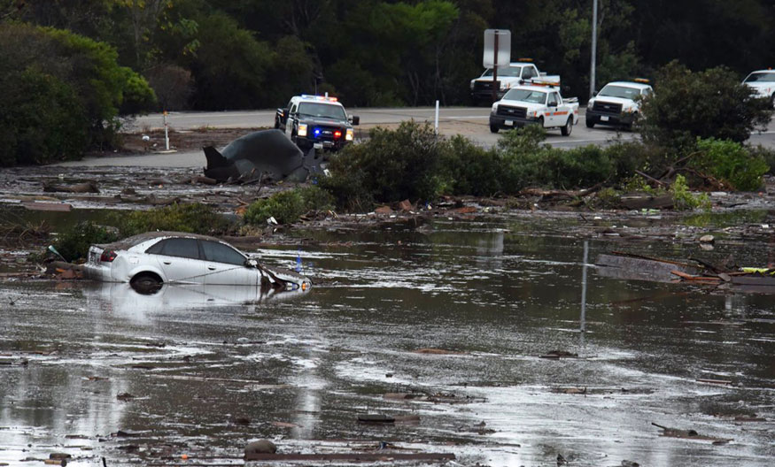 Deadly Storm Causes Damage, Flooding at Southern California - Photogallery