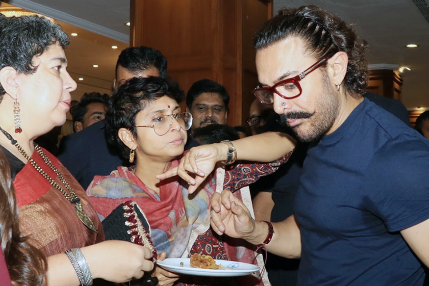 Aamir Khan's Wife Kiran Rao Bonds with his First Wife Reena - News18