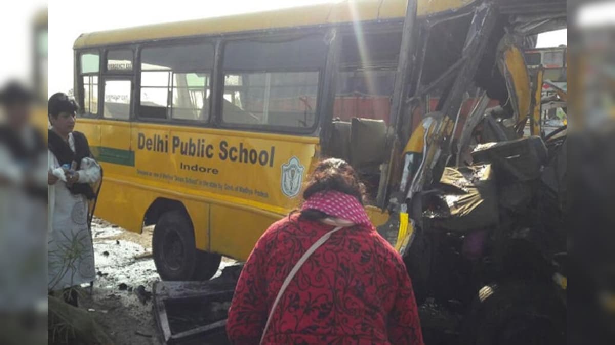 DPS Bus Accident: Police Book Dead Driver, MP Govt Orders Probe After ...
