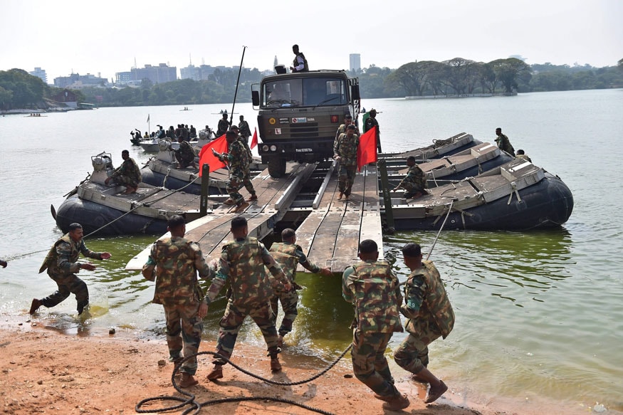 In Photos: Military Training Demonstration in Bengaluru - News18