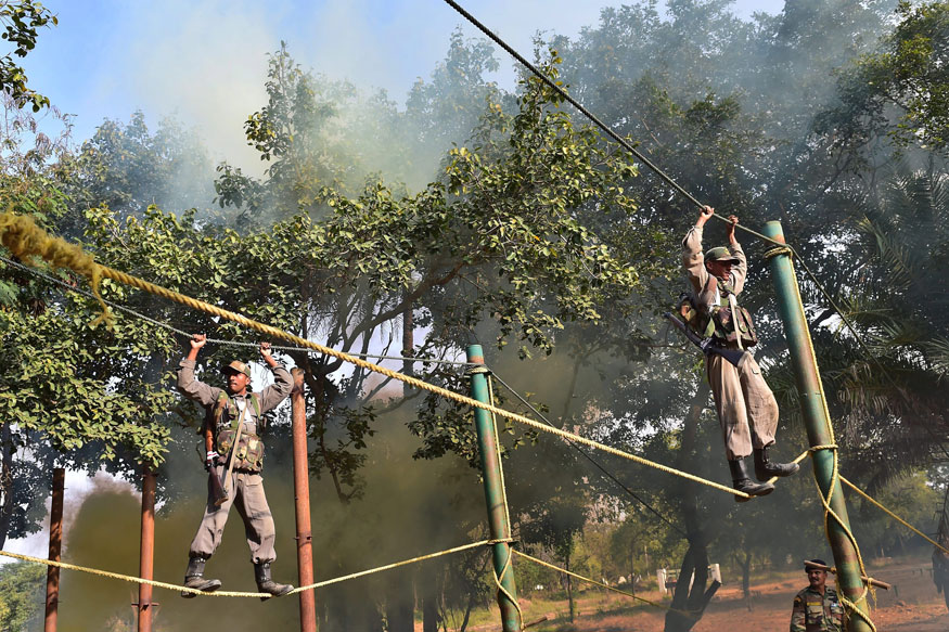 In Photos: Military Training Demonstration in Bengaluru