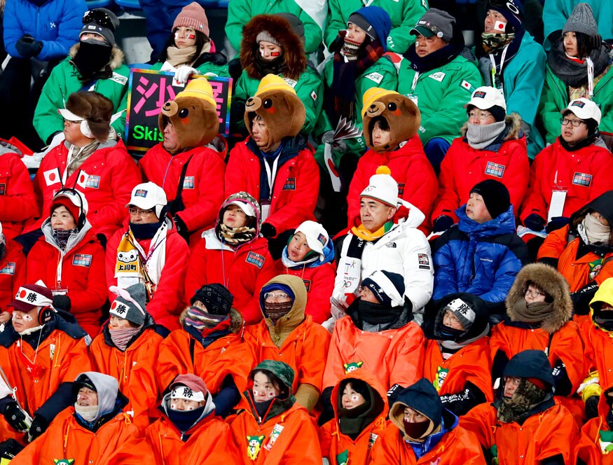 Olympics 2018: Fans Wear Their National Spirit On Their Faces - News18