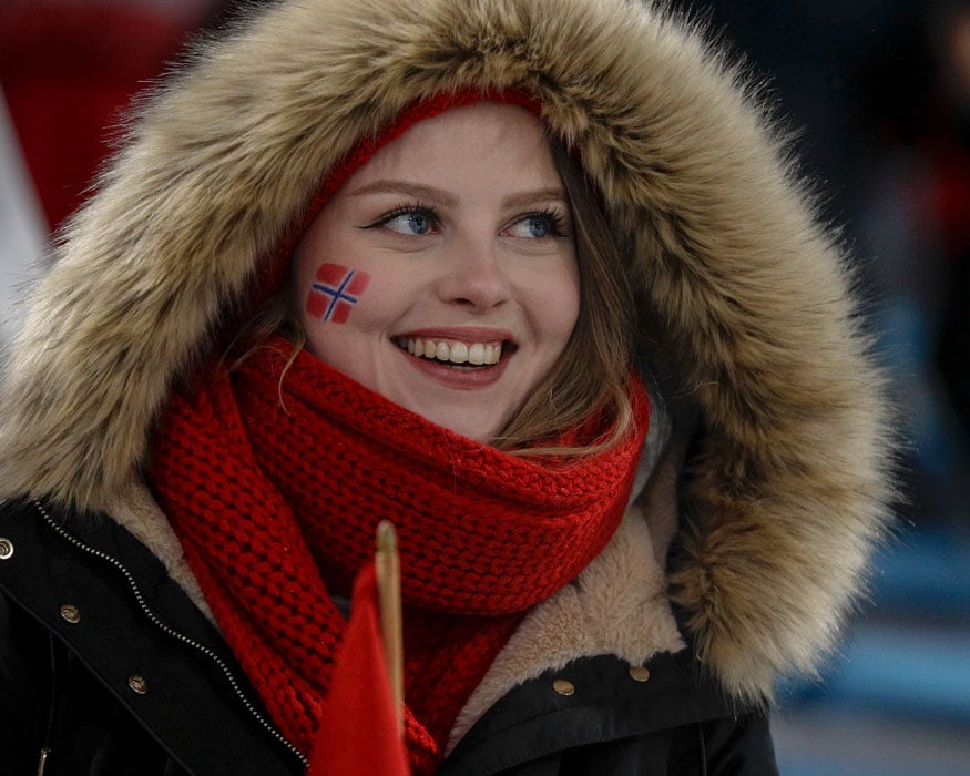 Olympics 2018: Fans Wear Their National Spirit On Their Faces - News18