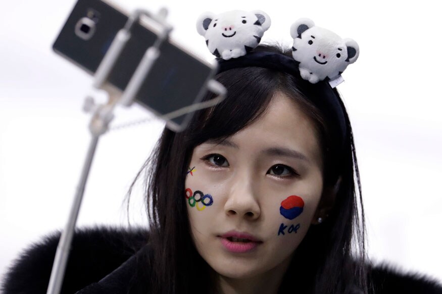 Olympics 2018: Fans Wear Their National Spirit On Their Faces - News18