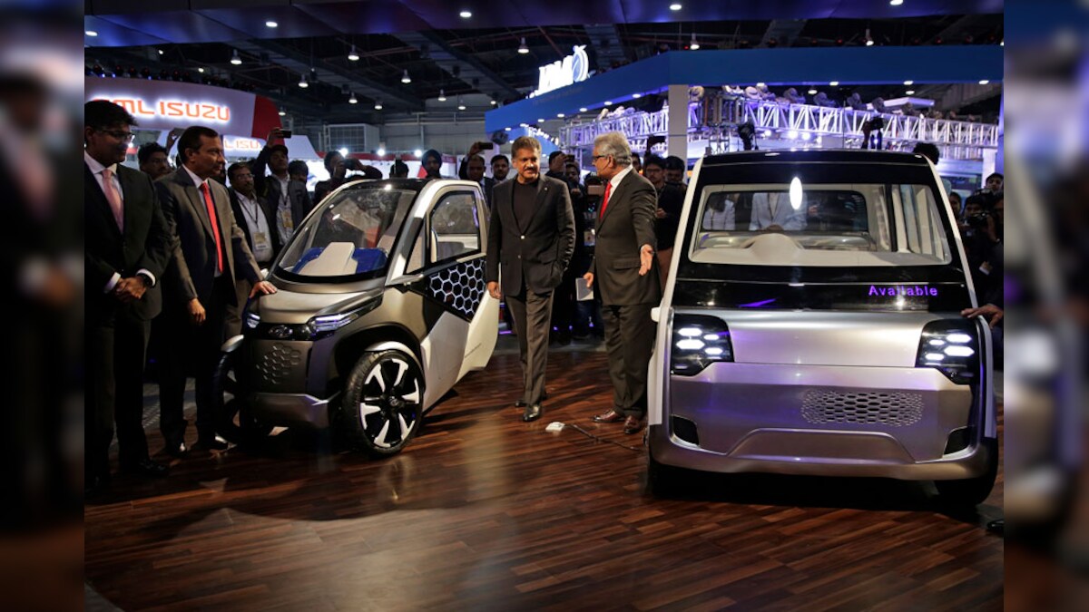 Mahindra UDO and ATOM Electric Concept First Look Video at Auto Expo 2018