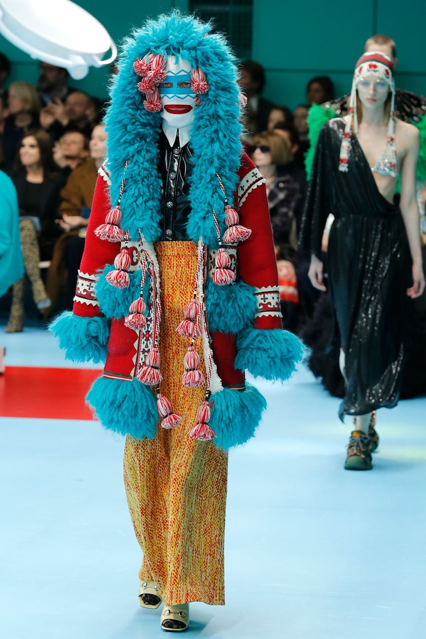 MFW 2018: Gucci Show Features Baby Dragon, Snake, Replica Heads - News18