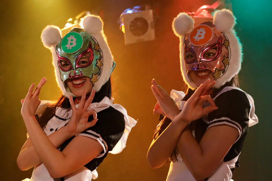 In Pictures: Meet Japan's 'Virtual Currency Girls' - News18