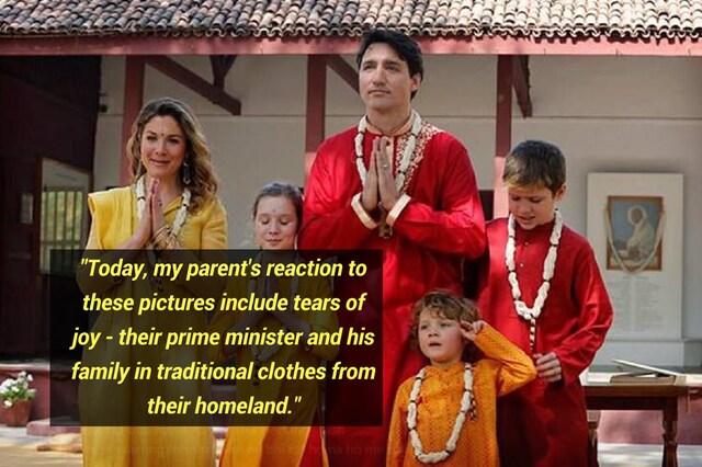 Why This Indian Woman In Canada Is Celebrating Trudeau's 'Manyavar ...