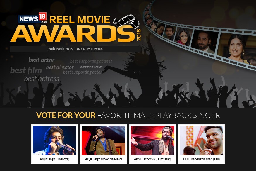 News18 Reel Movie Awards: Nominees For Best Playback Singer Male 2017